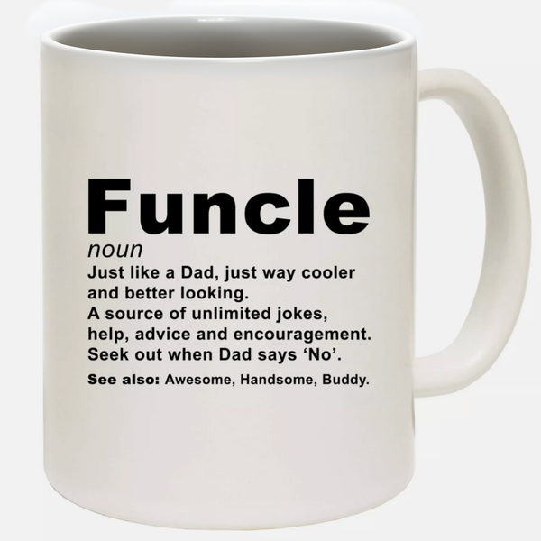 'Funcle' Coffee Mug – Wild Koala Designs
